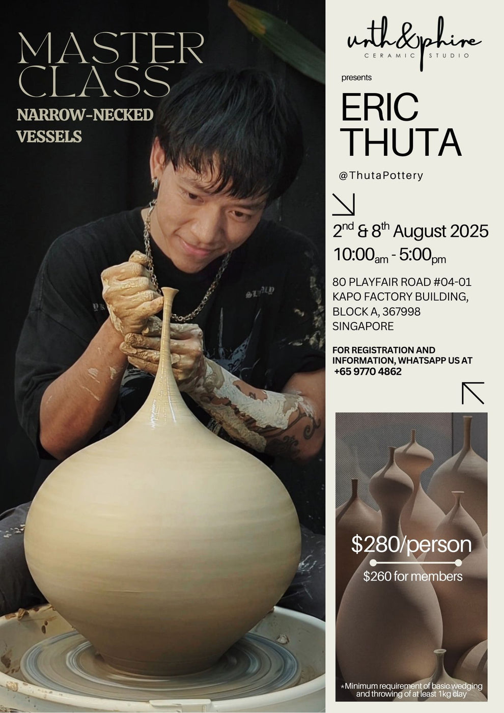 Masterclass with Eric Thuta - | Urth & Phire ...